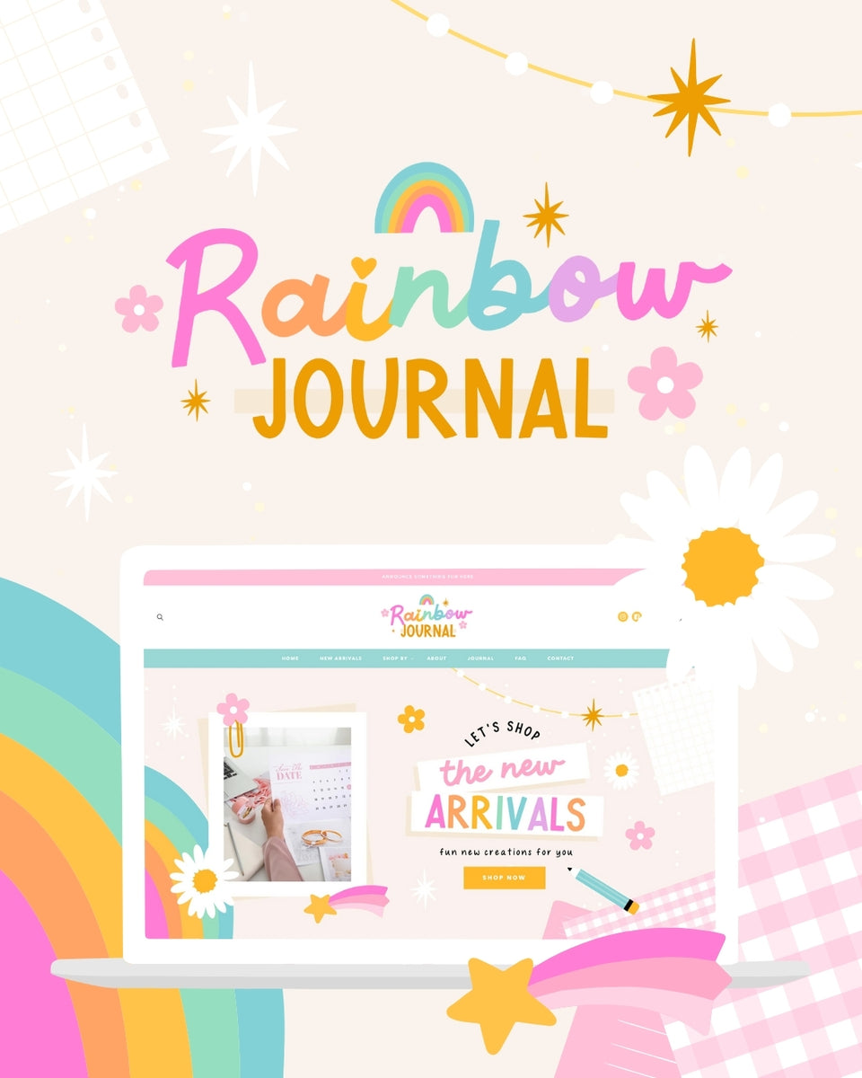 Rainbow Journal – Design Pixie