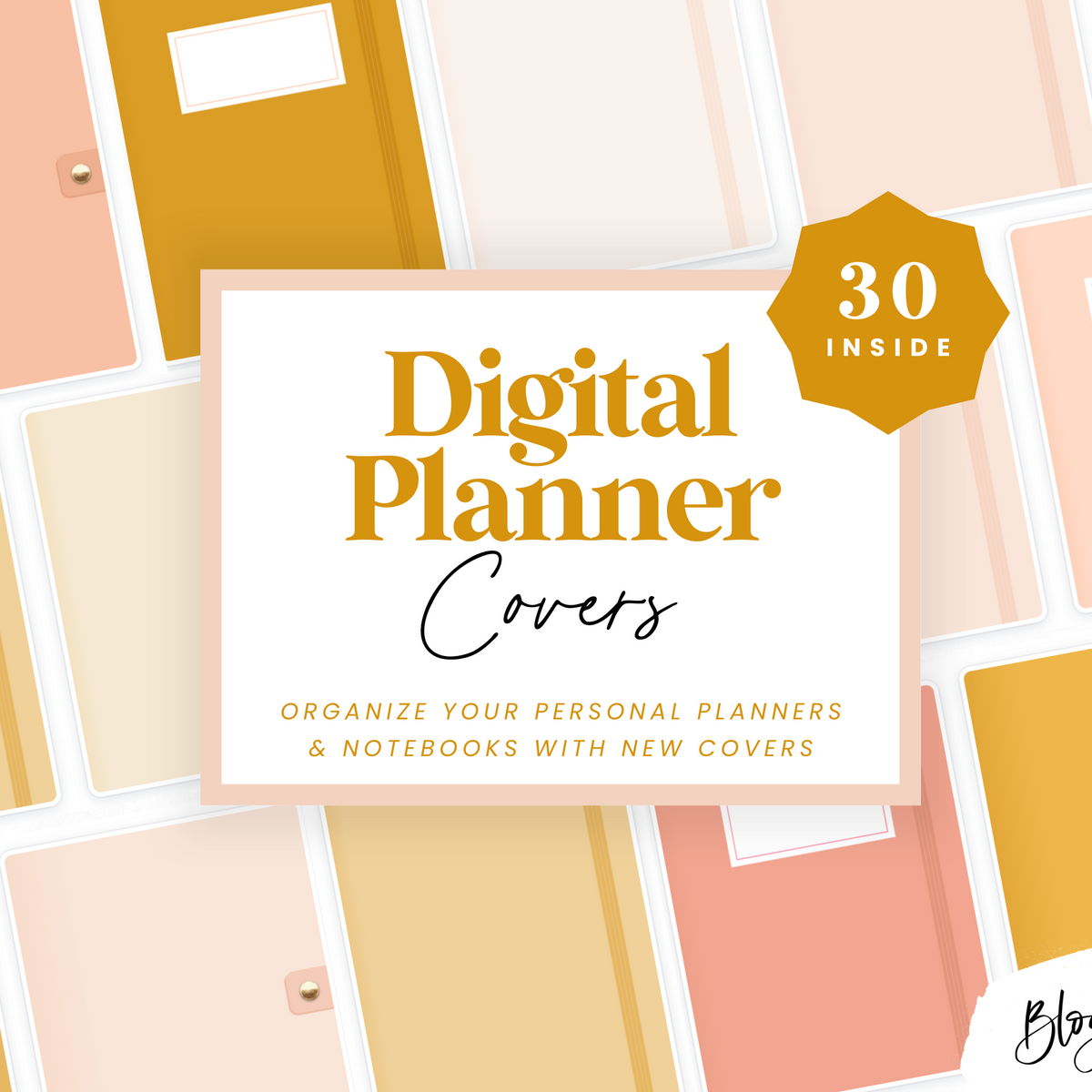 Digital Planner Covers - Boho – Design Pixie