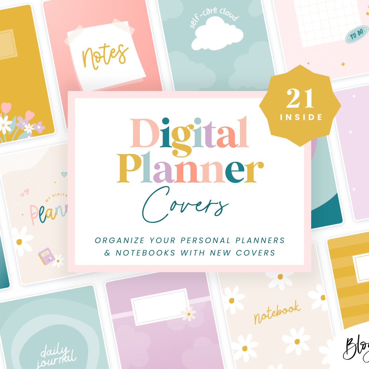 Digital Planner Covers - Shine Sista Patterns – Design Pixie