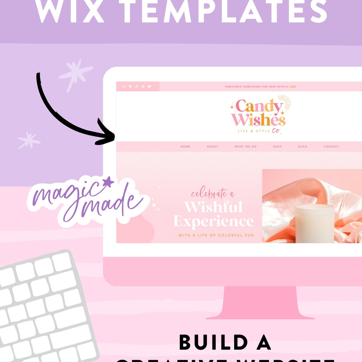 Top 8 Wix Website Templates - Creative Themes by Design Pixie