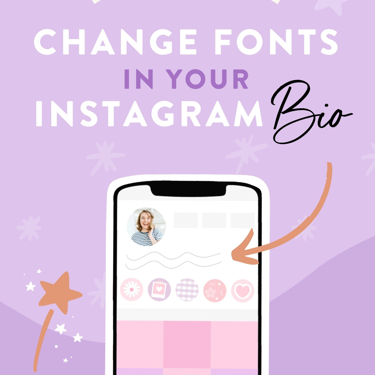 How To Change The Font In Your Instagram Bio - Cursive Name Ideas ...