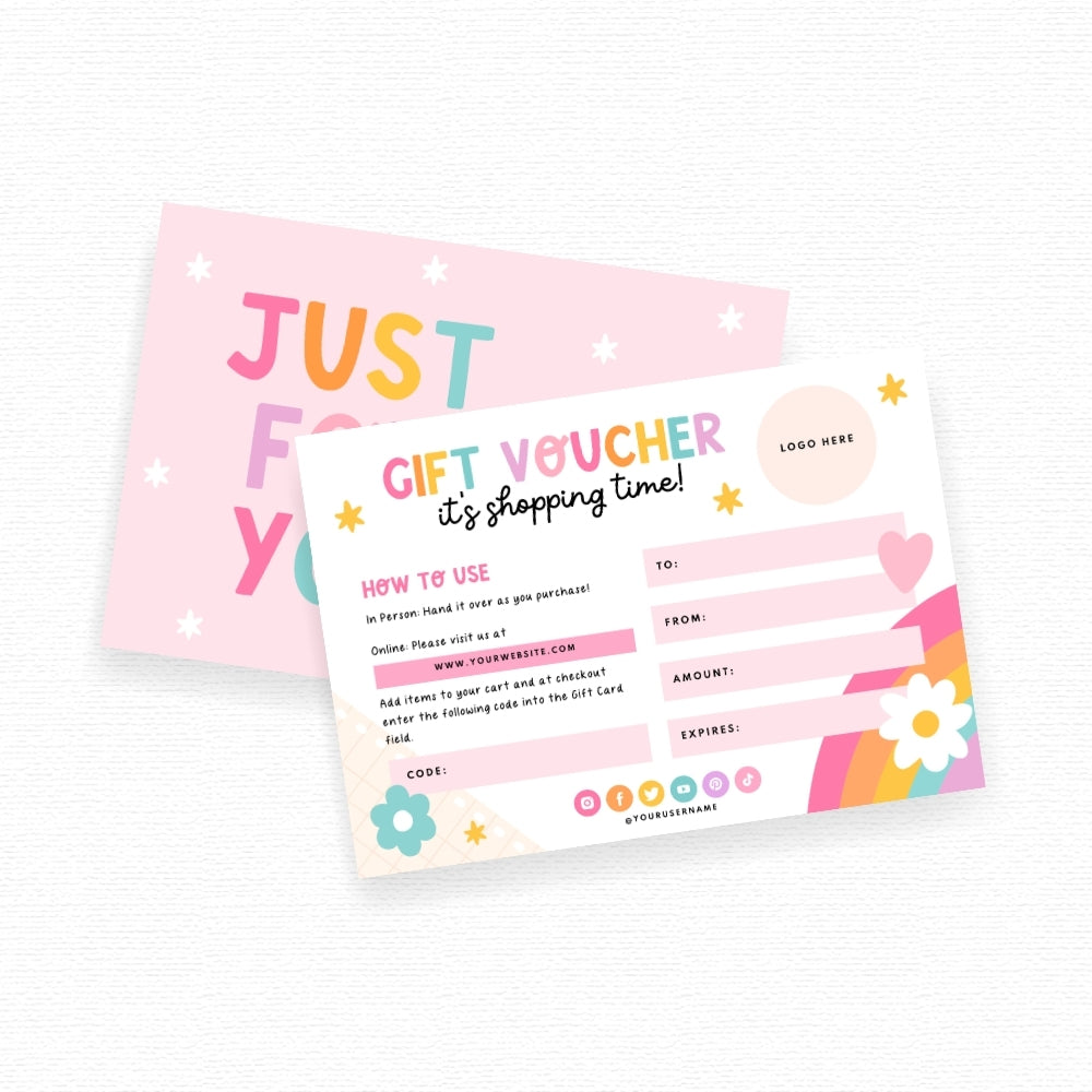 Gift Voucher Templates – Design Pixie