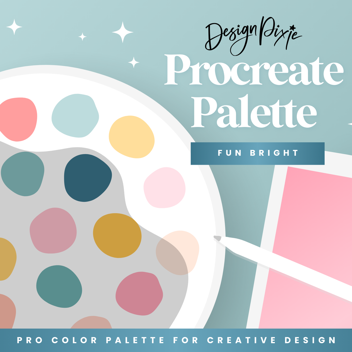 Procreate Color Palette - Fun Bright – Design Pixie