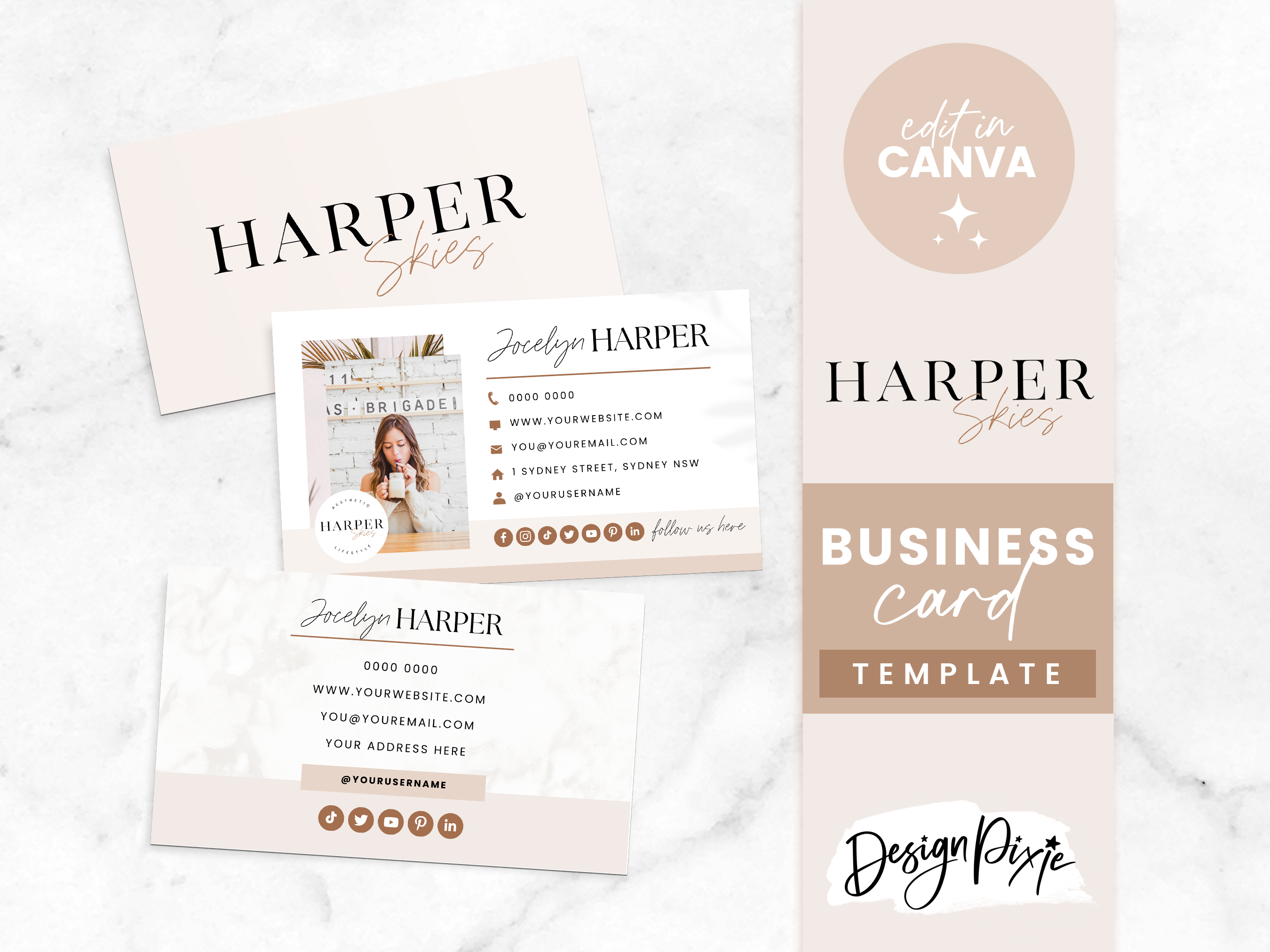 Creative Business Card Templates For Canva Design Pixie creative-business-card-templates-for-canva-design-pixie