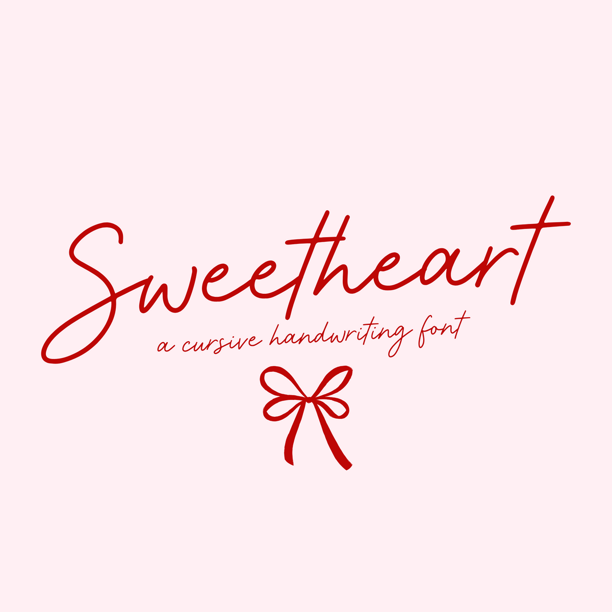 Sweetheart Font – Design Pixie