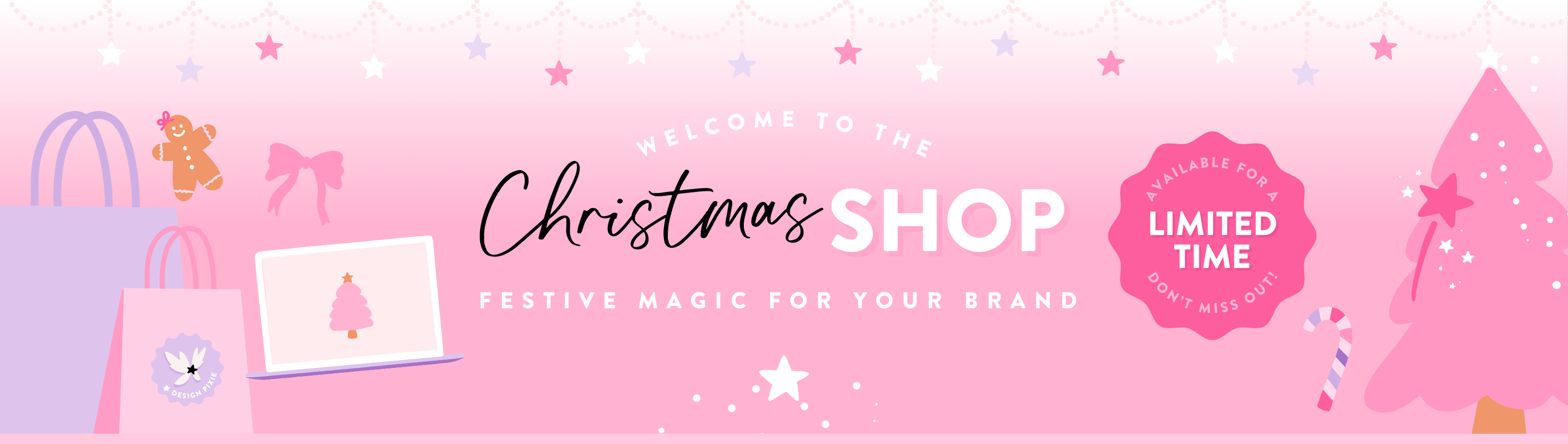 Christmas Templates for Instagram, Shop Banners & Marketing – Design Pixie
