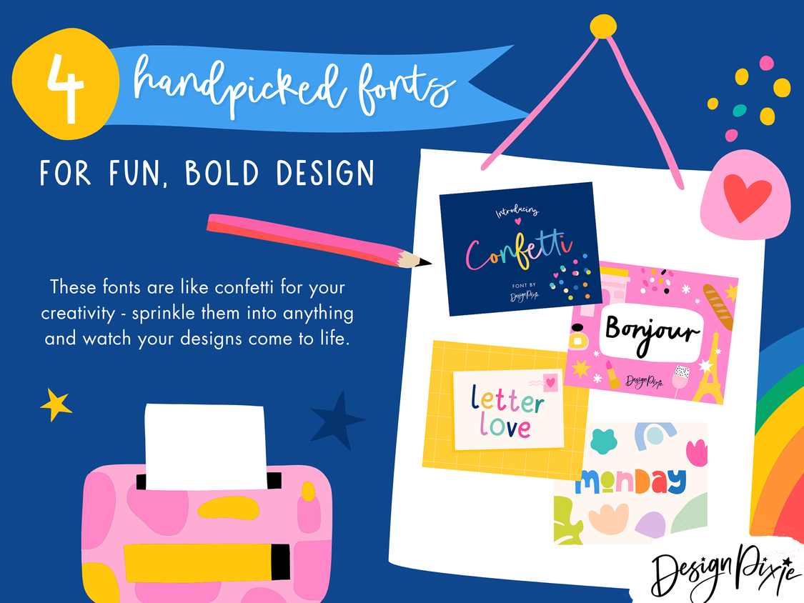 Confetti Design Kit – Design Pixie