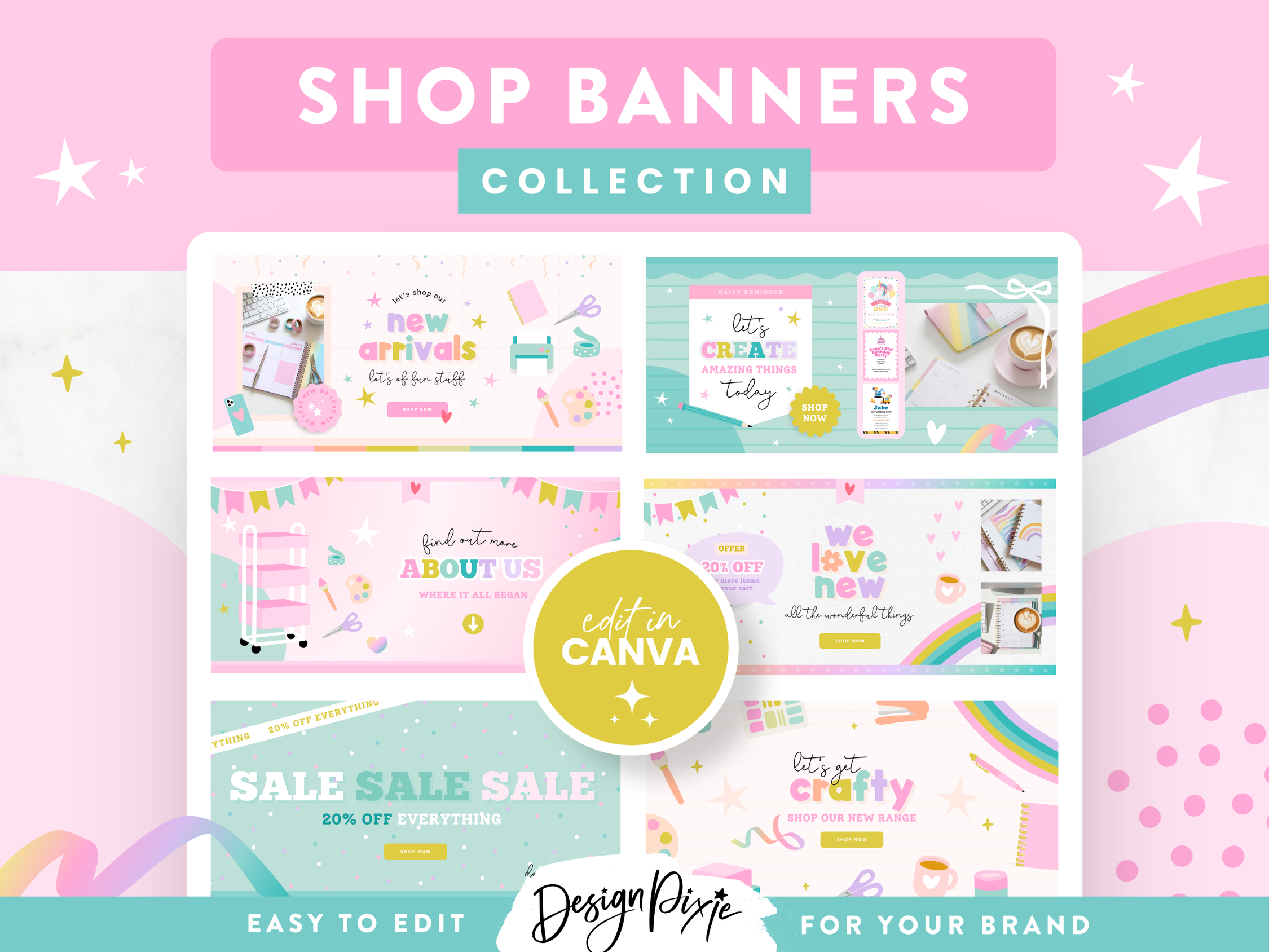 Shopify Banner Templates – Design Pixie