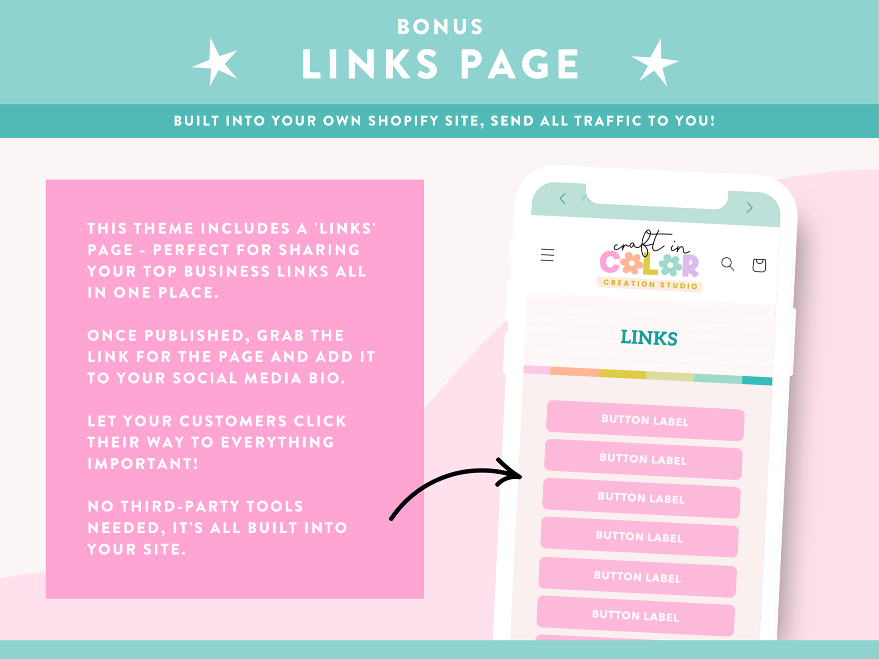 Craft Shopify Theme - Pastel Rainbow Template – Design Pixie