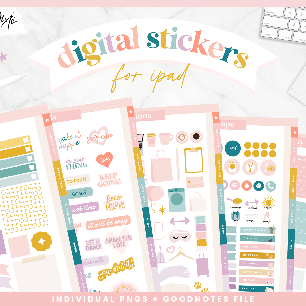 Digital Stickers - Shine Sista – Design Pixie
