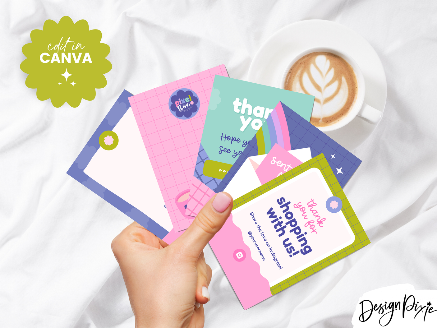 Colorful Creative Display Card Templates - Product Backing Cards ...