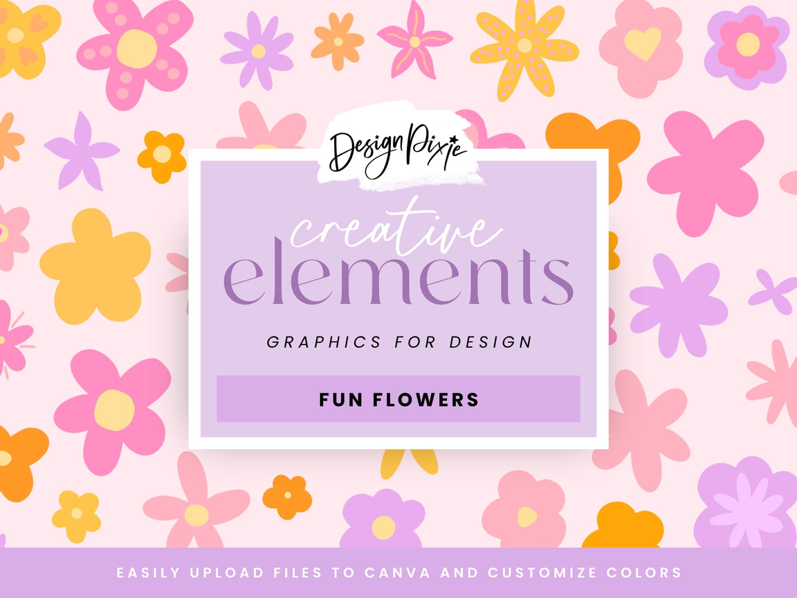 Creative Elements For Canva - Download Customizable SVG Graphics – Design Pixie