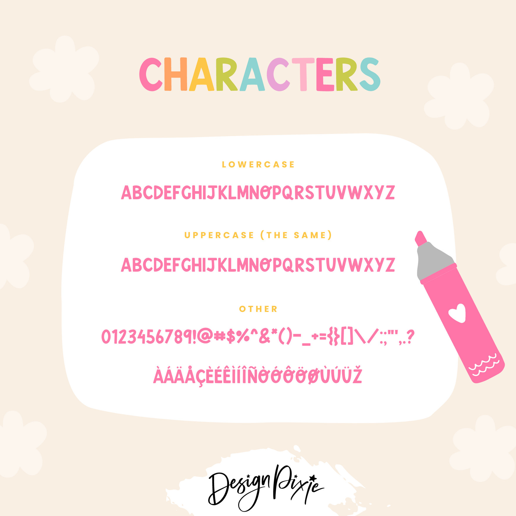 Gelato Font | Playful Highlighter & Chalkboard Style – Design Pixie