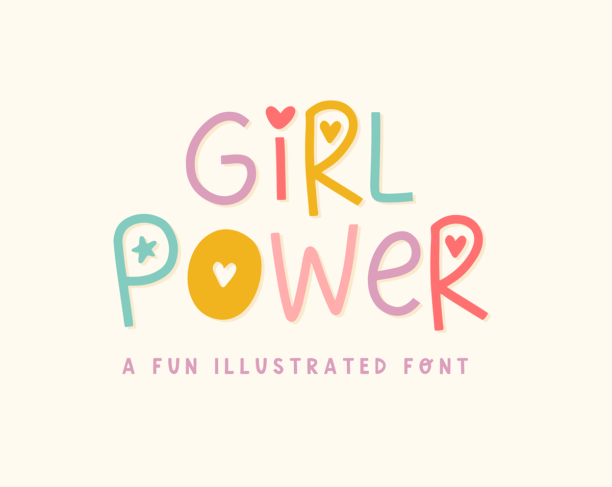 Girl Power Font – Design Pixie