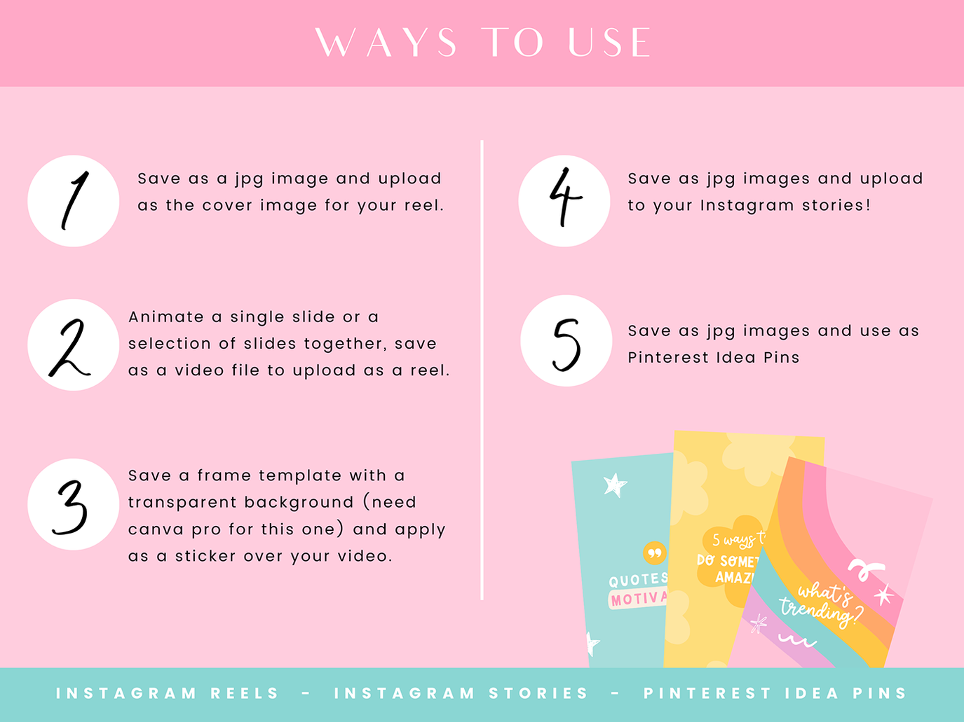 Playful Instagram Reel Templates – Design Pixie