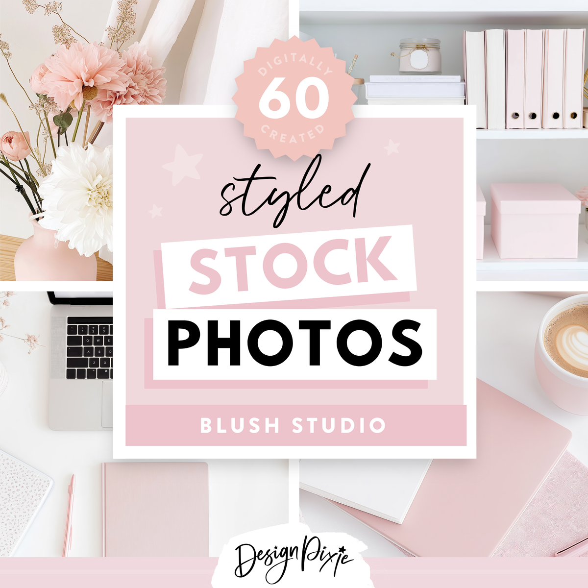 Light Pink Styled Stock Photos - Blush Feminine Flatlays – Design Pixie