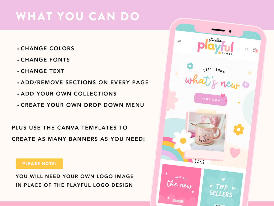 Playful Rainbow Shopify Theme – Design Pixie