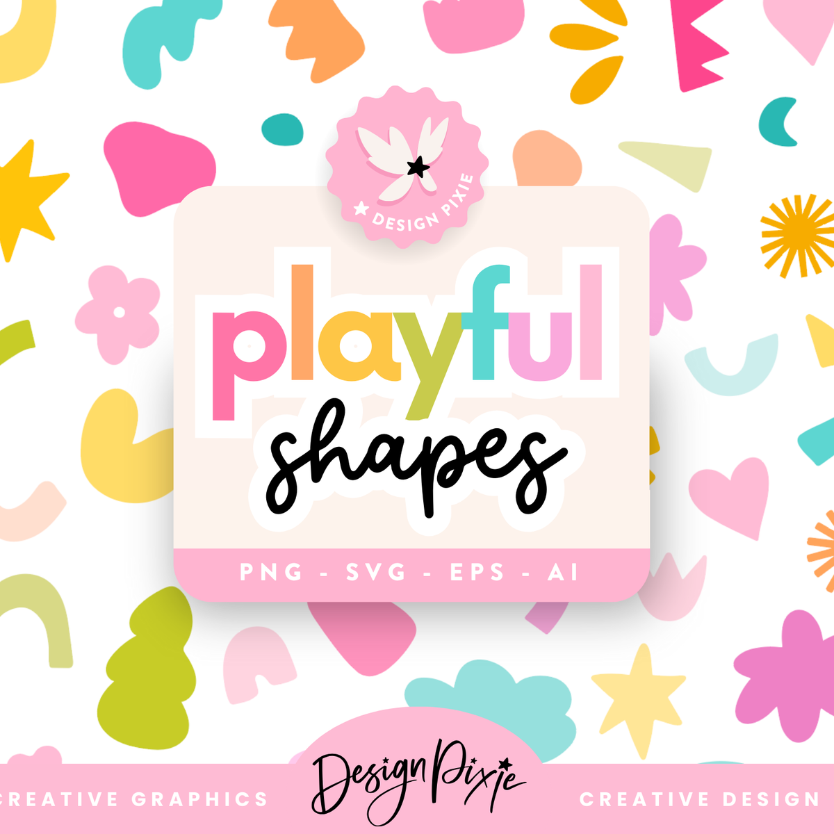 Playful Shapes SVG Elements – Design Pixie