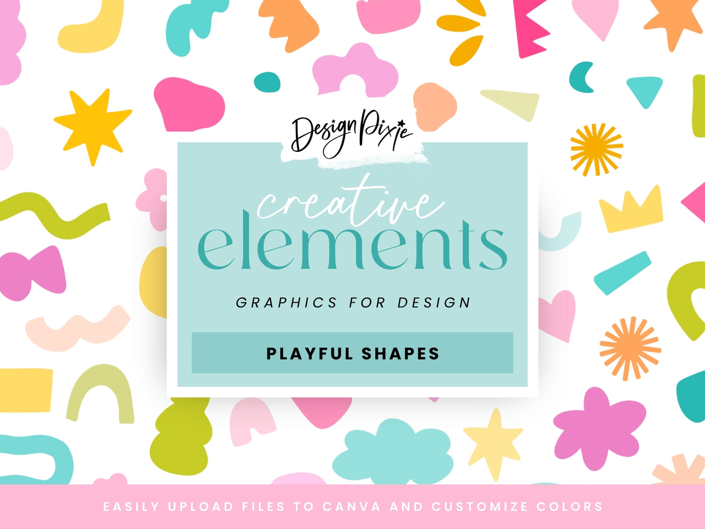Playful Shapes SVG Elements – Design Pixie
