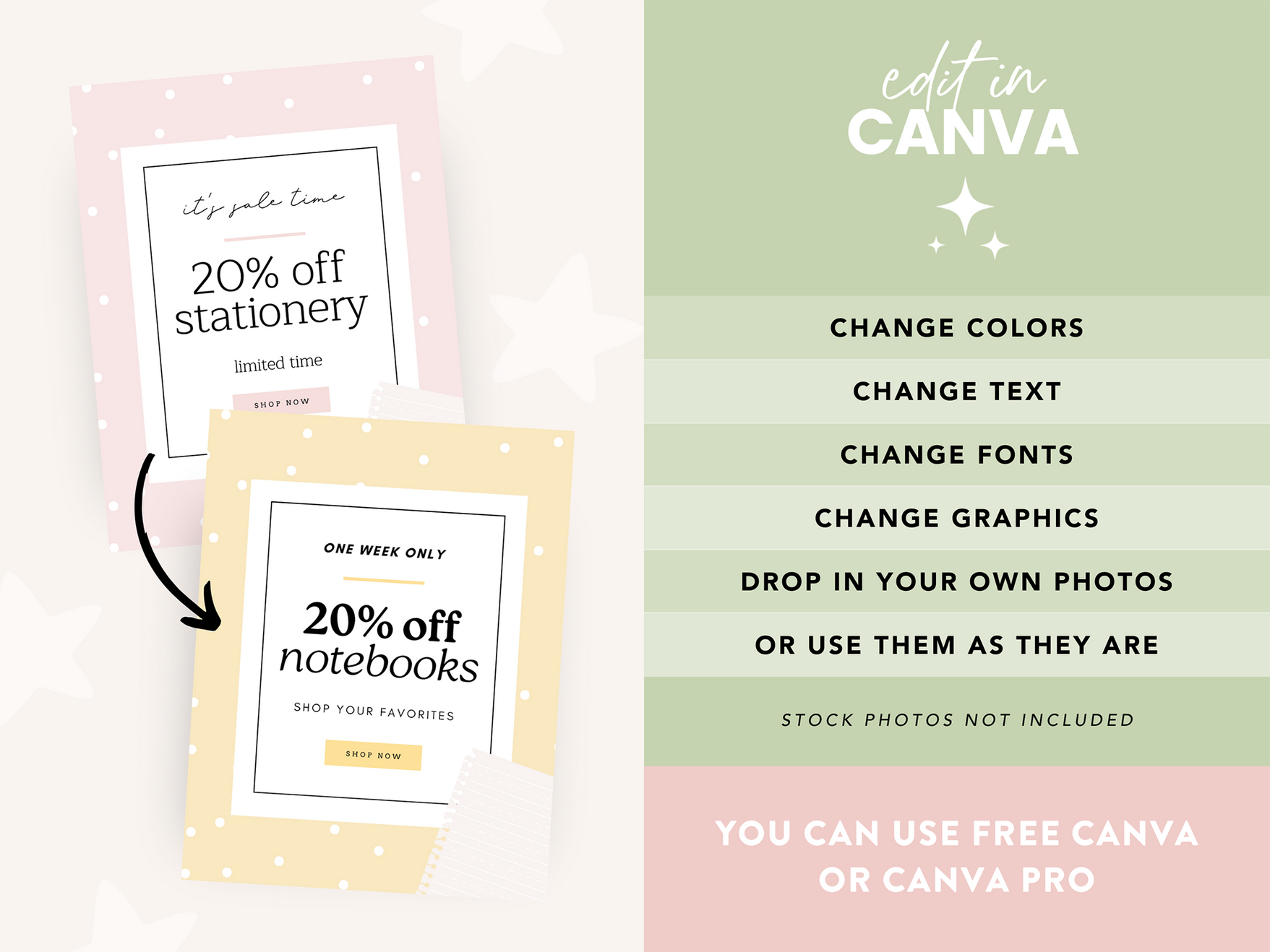Pretty Feminine Instagram Templates – Design Pixie