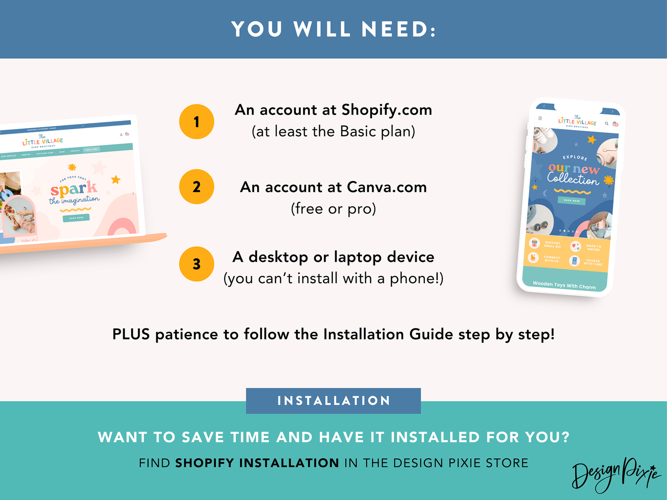 Fun Bright Shopify Theme in Primary Colors for Kids Store – Design Pixie