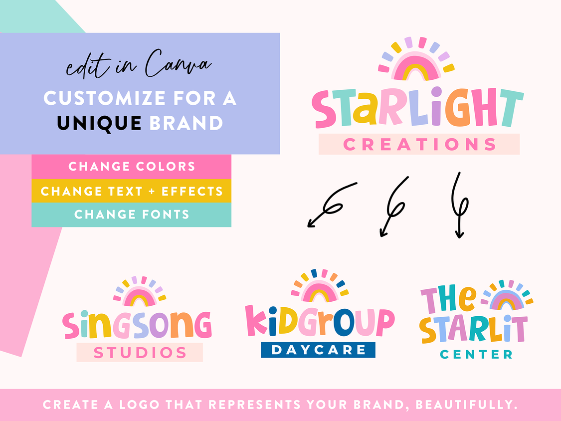 Starlight Logo Design Template – Design Pixie