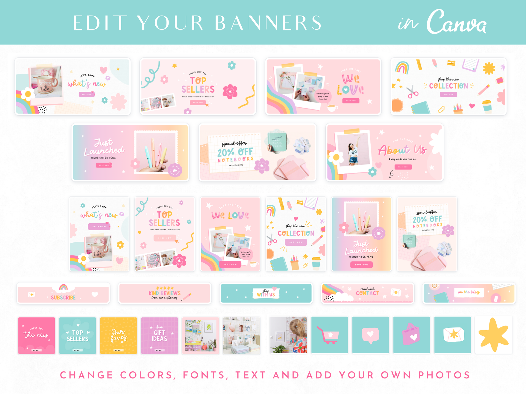 Playful Rainbow Shopify Theme – Design Pixie