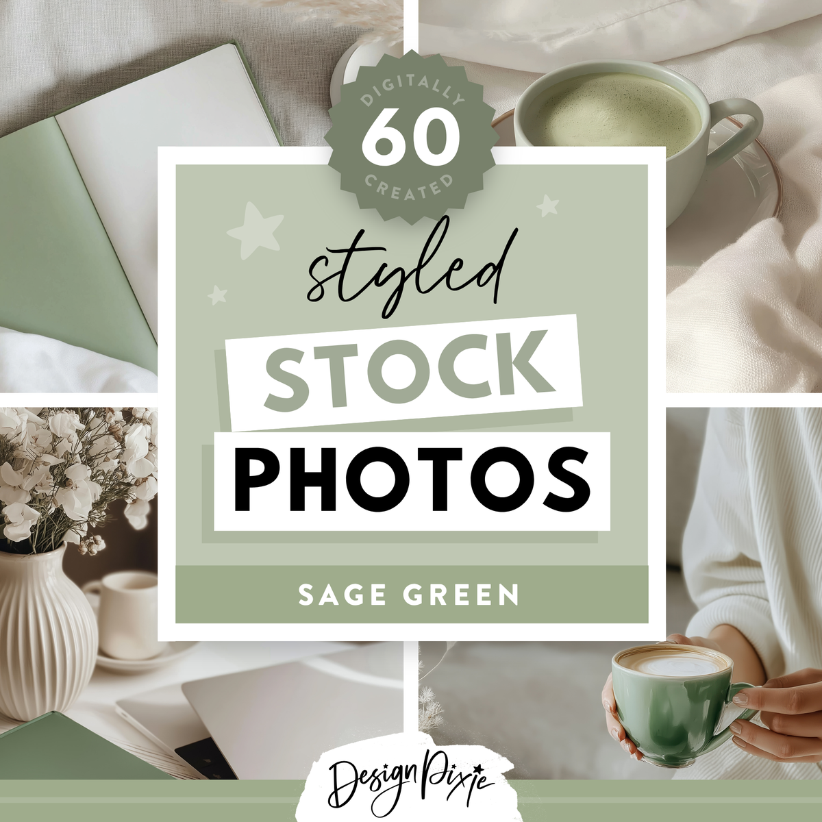 Sage Green Stock Photos - Aesthetic Branding Images – Design Pixie